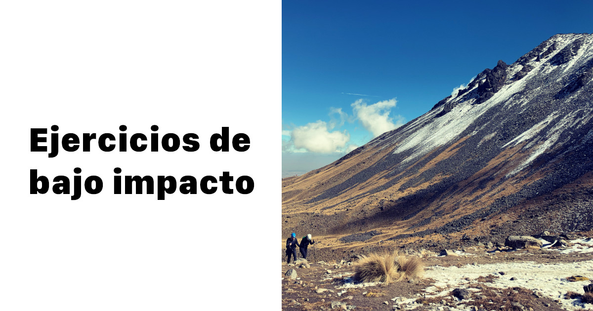 Ejercicios de bajo impacto para ganar terreno - Jos Velasco Ejercicios de bajo impacto para ganar terreno - Jos Velasco